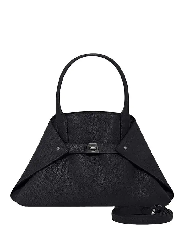 Akris Ai Little Cervo Top-handle Bag - Black