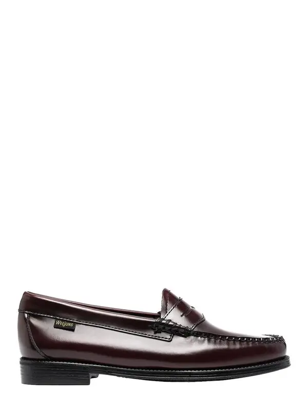 G.H.BASS G.h. Bass & Co. Slip-on Penny Loafers - Red