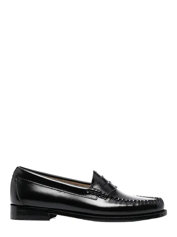 G.H.BASS G.h. Bass & Co. Leather Penny Loafers - Black