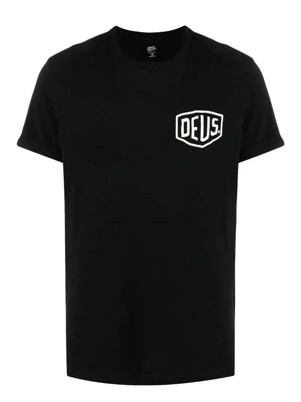 Deus Ex Machina Biarritz Address T-shirt - Black