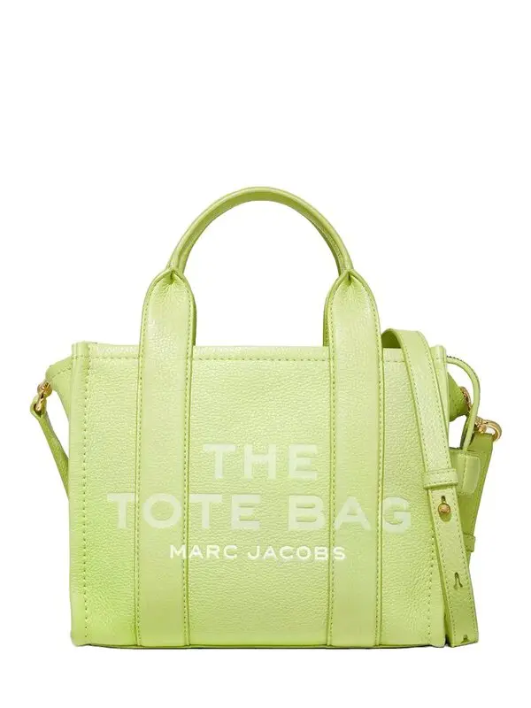 Marc Jacobs Small The Leather Tote Bag - Green