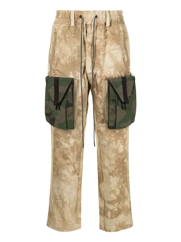 MOSTLY HEARD RARELY SEEN Zip-off Cargo Trousers - Brown