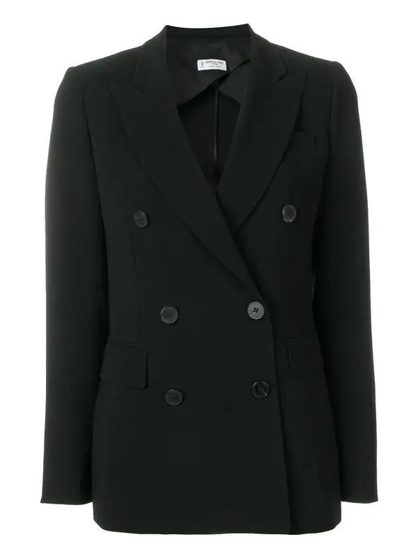 Alberto Biani Double-breasted Blazer - Black