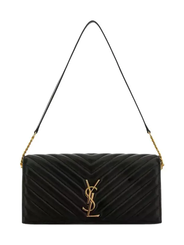 Saint Laurent Kate 99 Quilted Shoulder Bag - Black