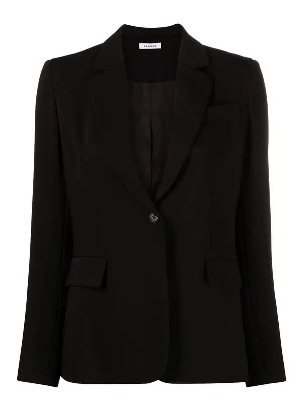 P.a.r.o.s.h Single-breasted Blazer - Black