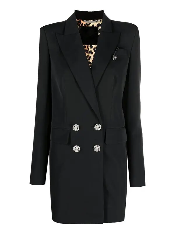 Philipp Plein Cady Blazer Dress - Black