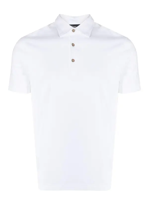 Herno Short-sleeve Polo Shirt - White