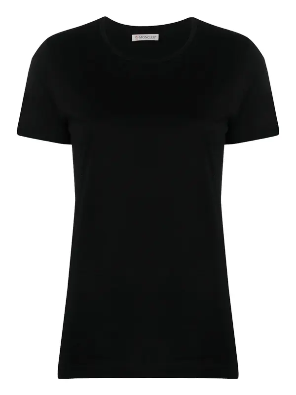 Moncler Logo-patch T-shirt - Black