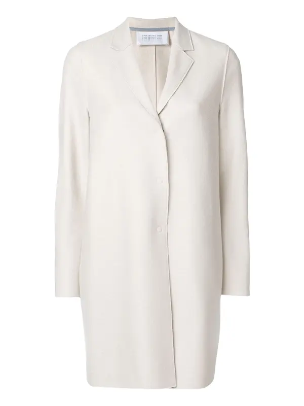 Harris Wharf London Elongated Coat - Neutrals