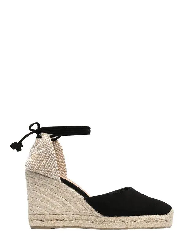 CastaÑer 95mm Carina Espadrilles - Black