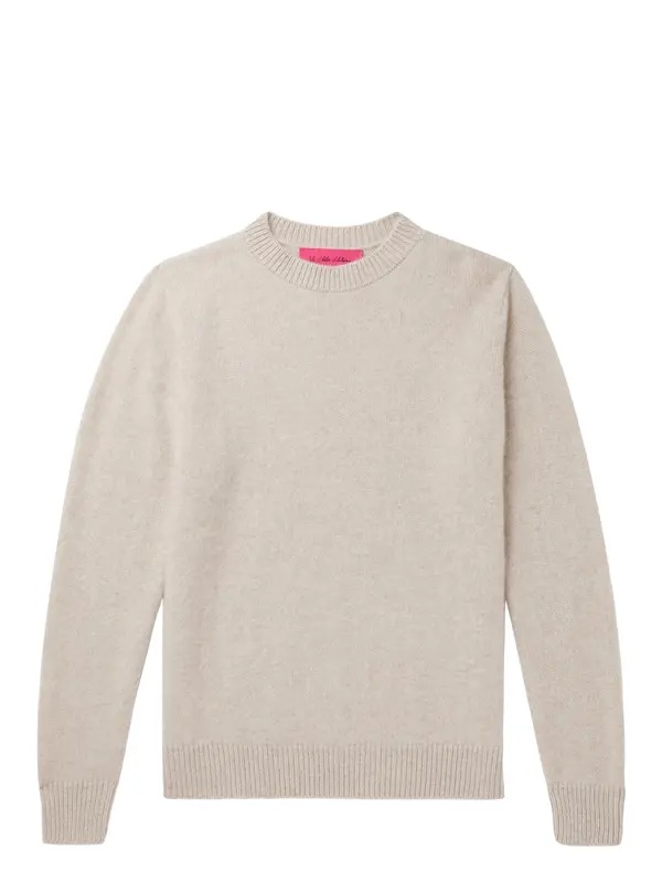 THE ELDER STATESMAN Cashmere Sweater - Neutrals