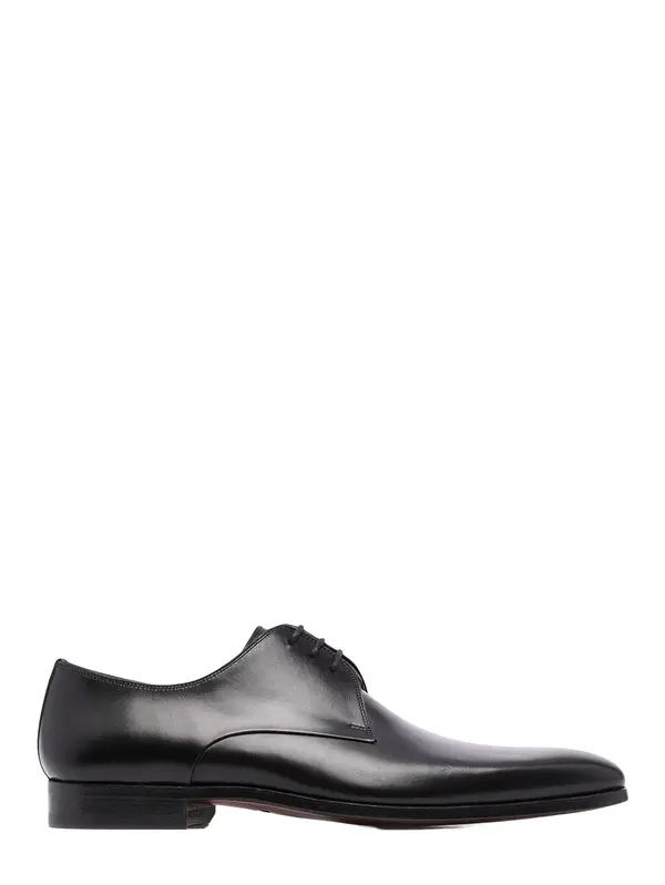Magnanni Leather Oxford Shoes - Black