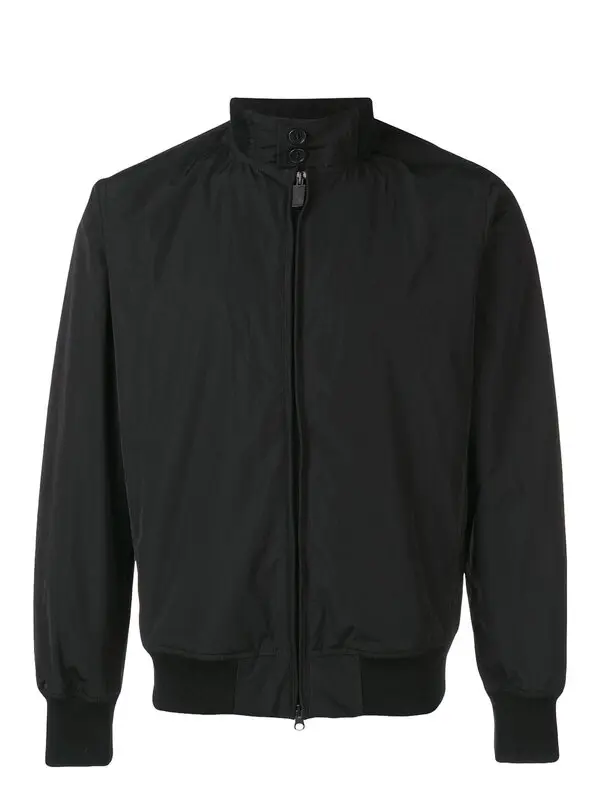 Aspesi Zip-up Bomber Jacket - Black