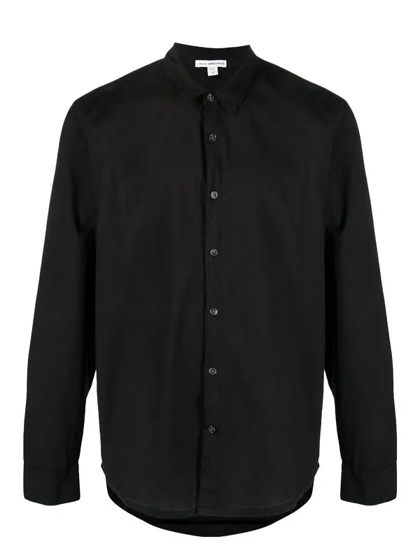 JAMES PERSE Standard Long-sleeve Shirt - Black