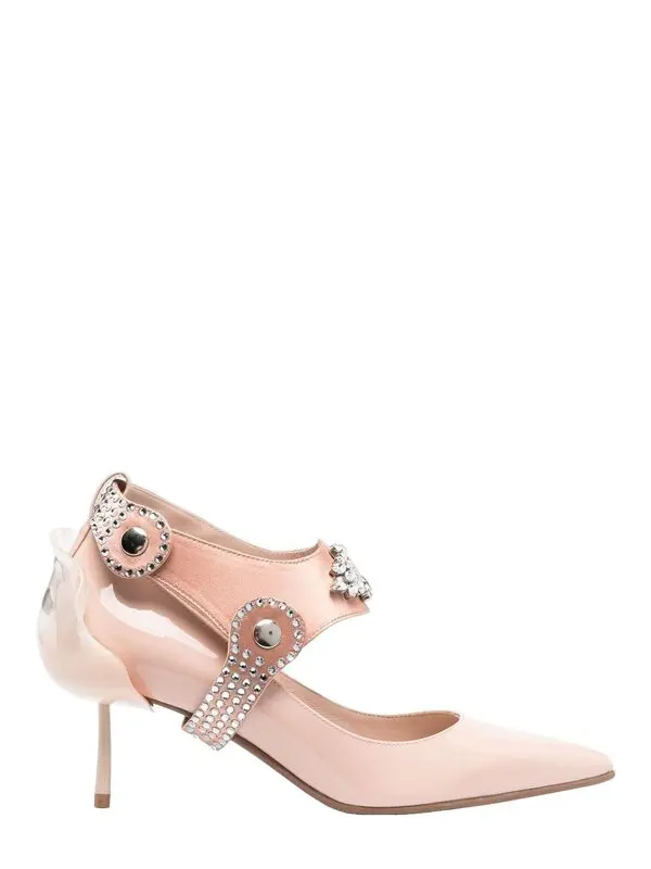 LE SILLA Mountain Stirrup-detail Pumps - Pink