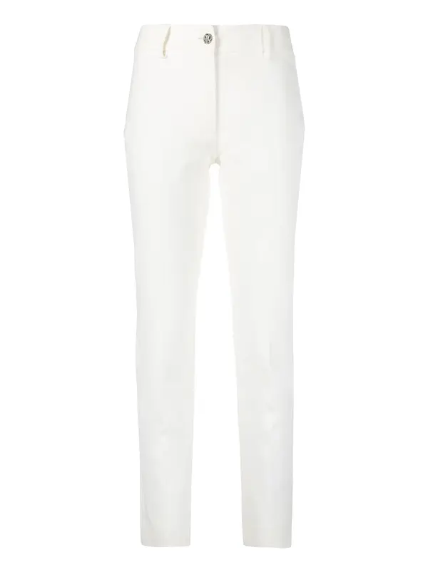 Philipp Plein Cady Slim-fit Trousers - White