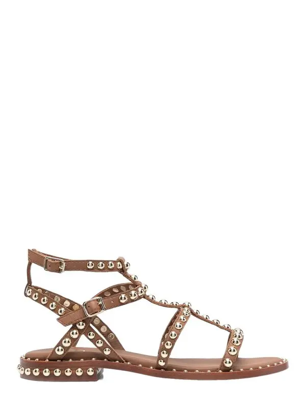 Ash Precious Studded Sandals - Brown