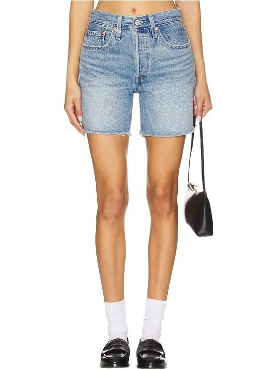 LEVI'S 501 Mid Thigh Short - Fun Flare Lightweight