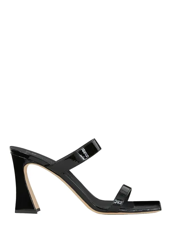 GIUSEPPE ZANOTTI 85mm Flaminia Sandals - Black