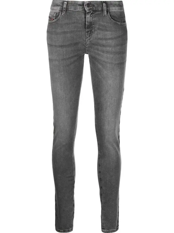 DIESEL® Wash Skinny Jeans - Grey