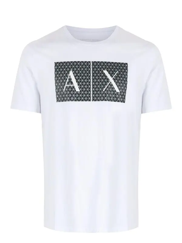 Armani Exchange Logo-print Short-sleeve T-shirt - White