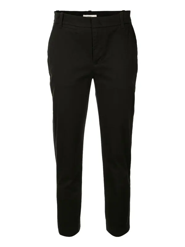 Vince Slim-fit Chino Trousers - Black