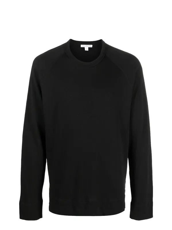 JAMES PERSE Supima Cotton Sweatshirt - Black