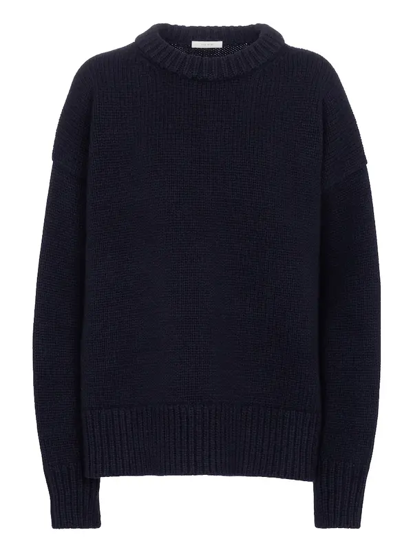 THE ROW Ophelia Wool And Cashmere Sweater - Blue