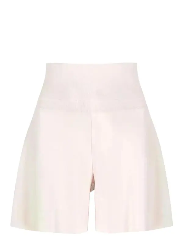 Stella McCartney Elasticated High-waist Shorts - Pink