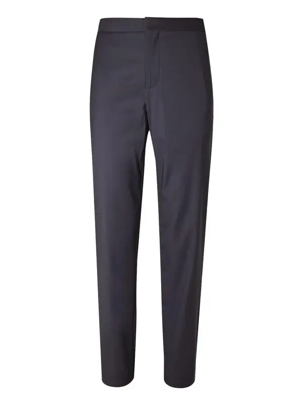 Loro Piana Rain System Virgin Wool-blend Trousers - Blue