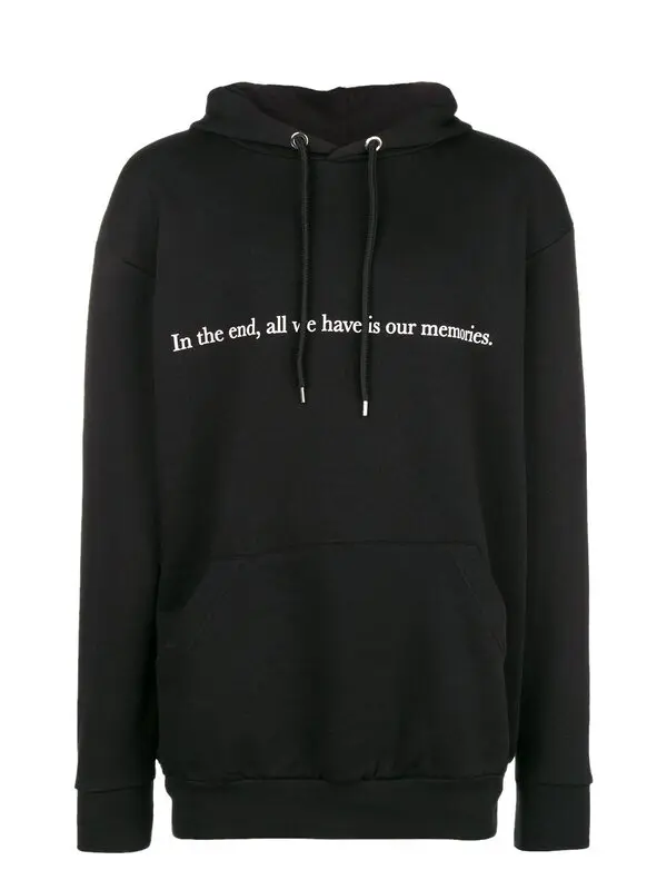 THROWBACK. Memories Hoodie - Black
