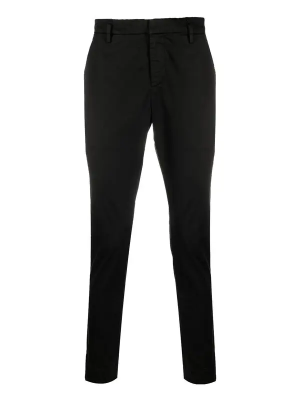 DONDUP Straight-leg Chinos - Black