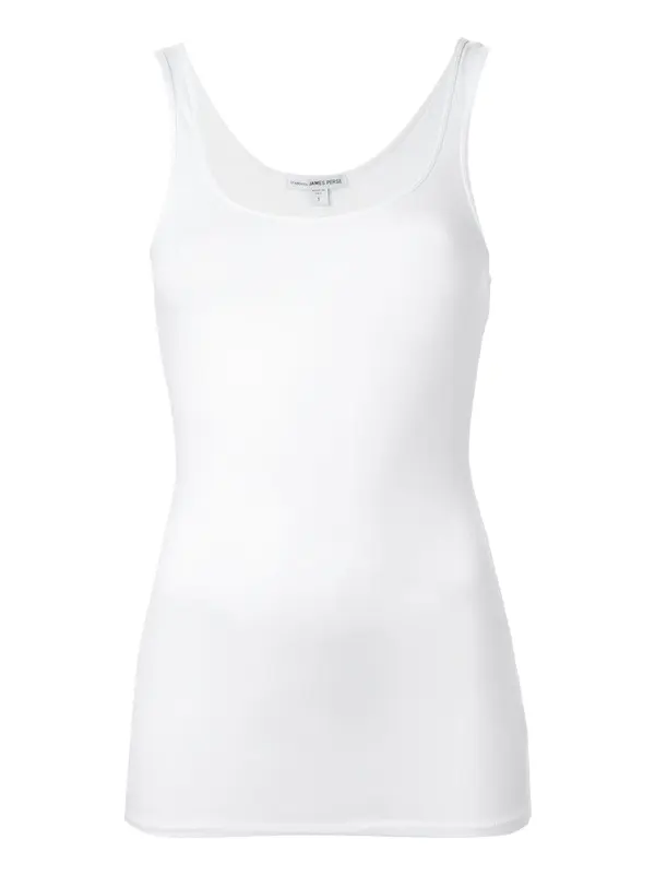 JAMES PERSE Basic Tank Top - White