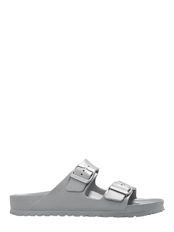 BIRKENSTOCK Arizona Buckled Sandals - Grey