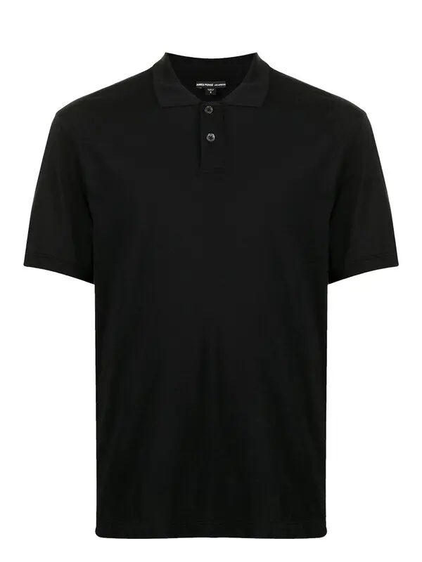 JAMES PERSE Lotus Polo Shirt - Black