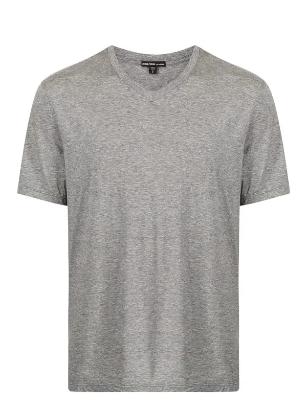 JAMES PERSE V-neck T-shirt - Grey