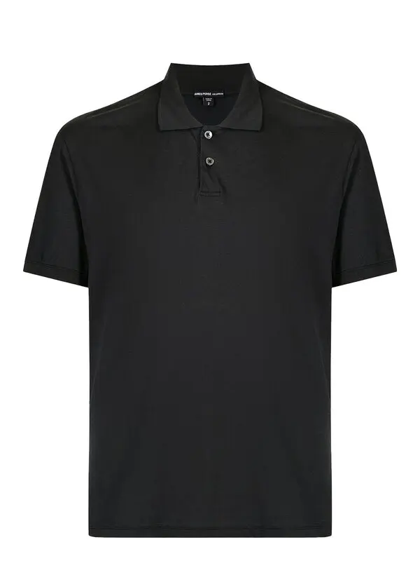 JAMES PERSE Lotus Polo Shirt - Grey