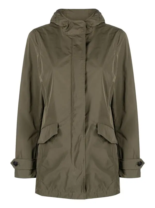 Woolrich Hooded Parka - Green
