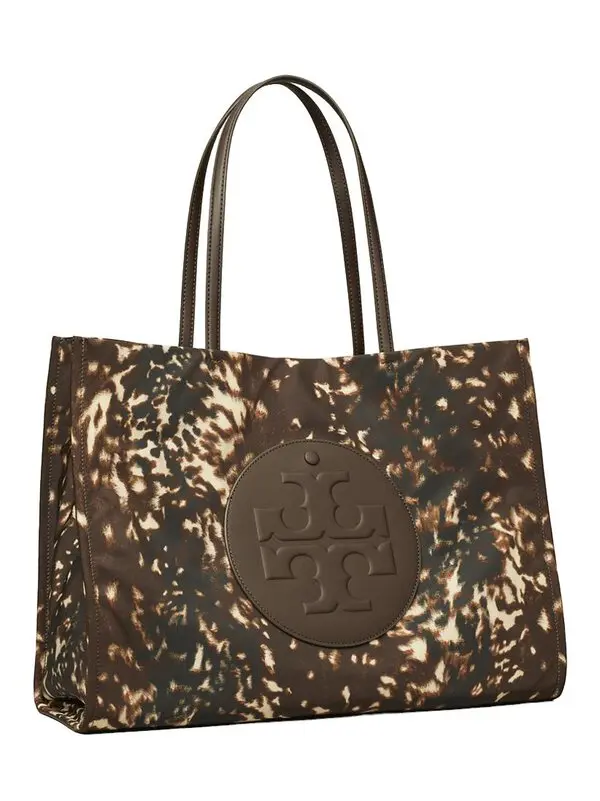 Tory Burch Ella Printed Tote - Fall Fawn