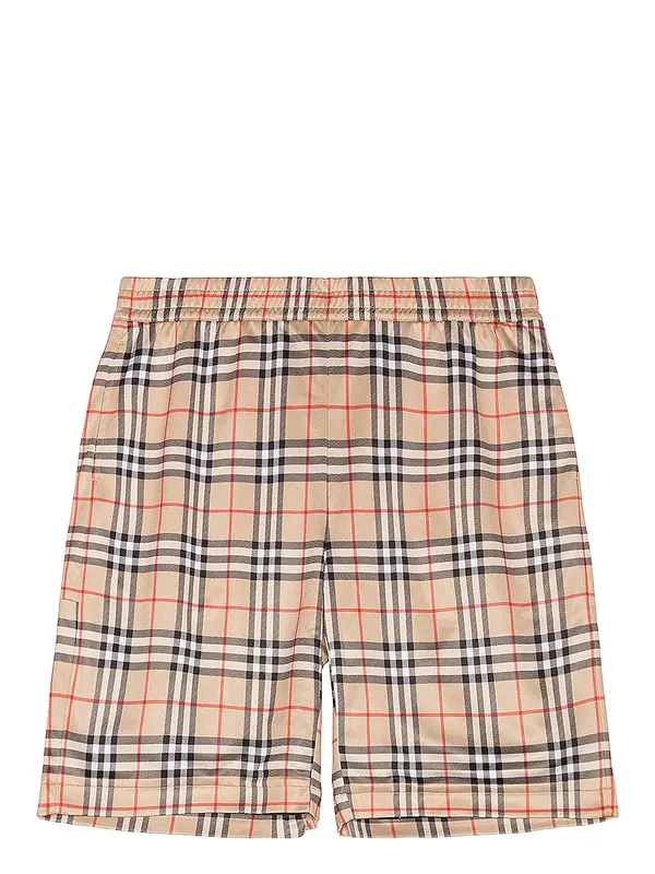 Burberry Debson Check Short - Archive Beige