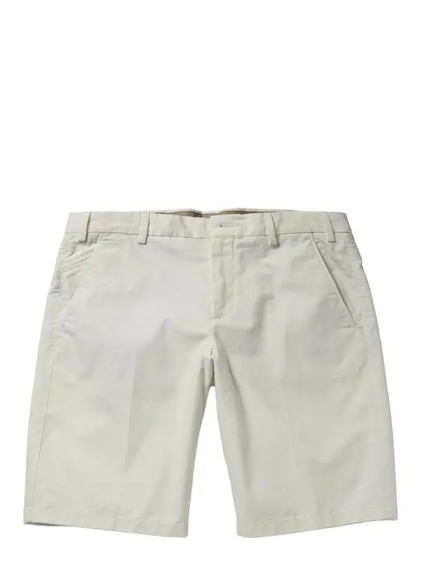 Loro Piana Stretch-cotton Bermuda Shorts - Neutrals
