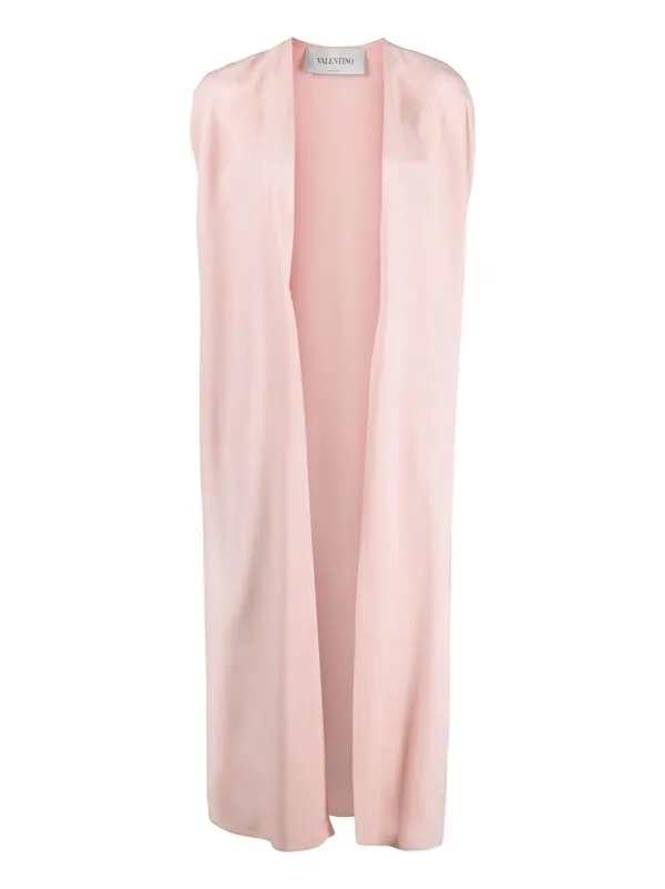 Valentino Garavani Mid-length Sleeveless Vest - Pink