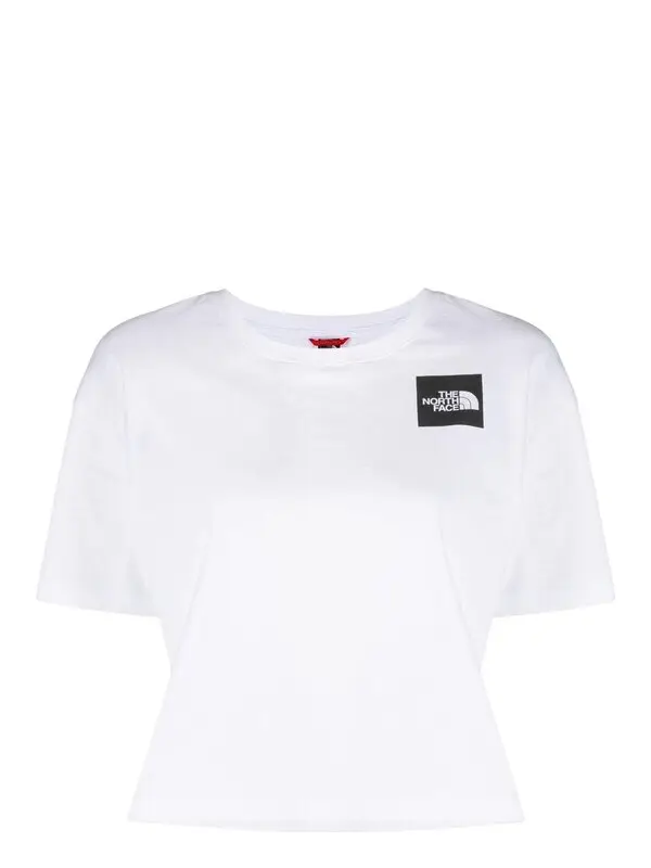 The North Face Logo Patch Cotton T-shirt - White