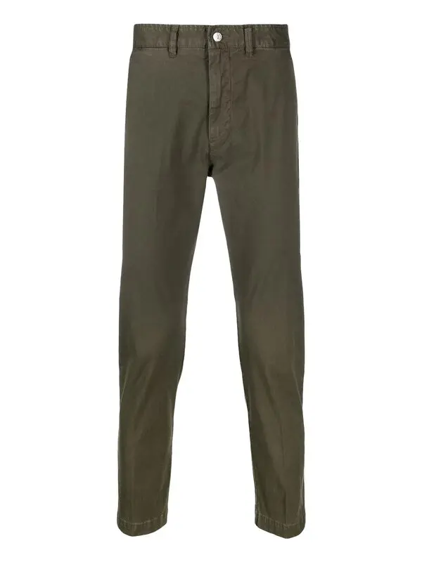 DIESEL P-phillipe-ka Gabardine Straight Chinos - Green