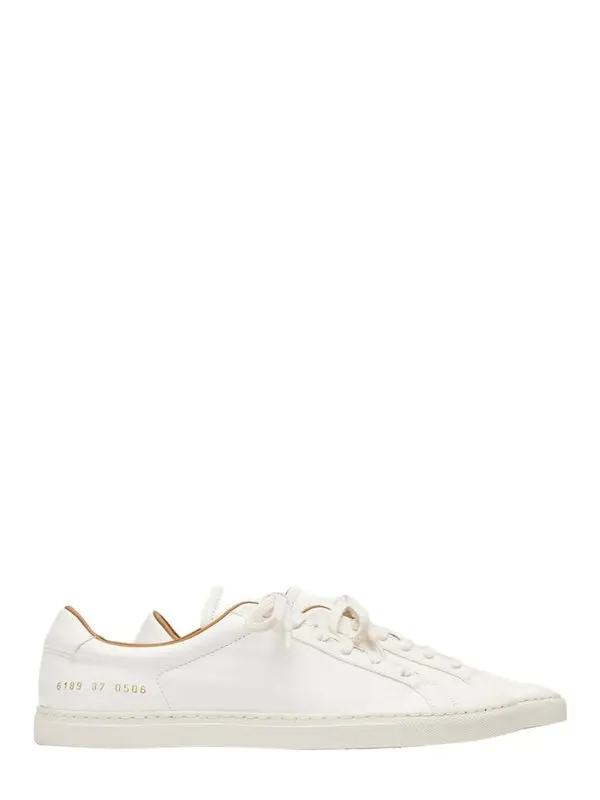 COMMON PROJECTS Retro Leather Low-top Sneakers - White