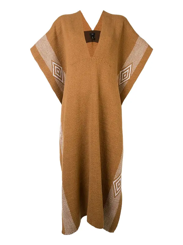 Voz Diamante Poncho - Brown