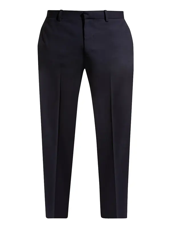 Theory Mayer Stretch Wool Pants - Navy