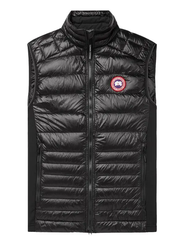 Canada Goose Hybridge Lite Slim-fit Quilted Shell Down Gillet - Black