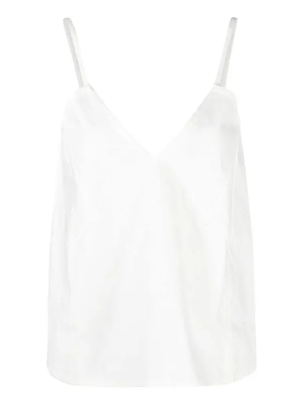 AMBUSH V-neck Tank Top - White