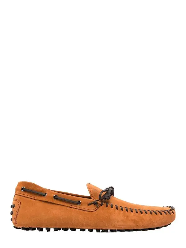 TOD'S Gommino Lace-up Shoes - Orange